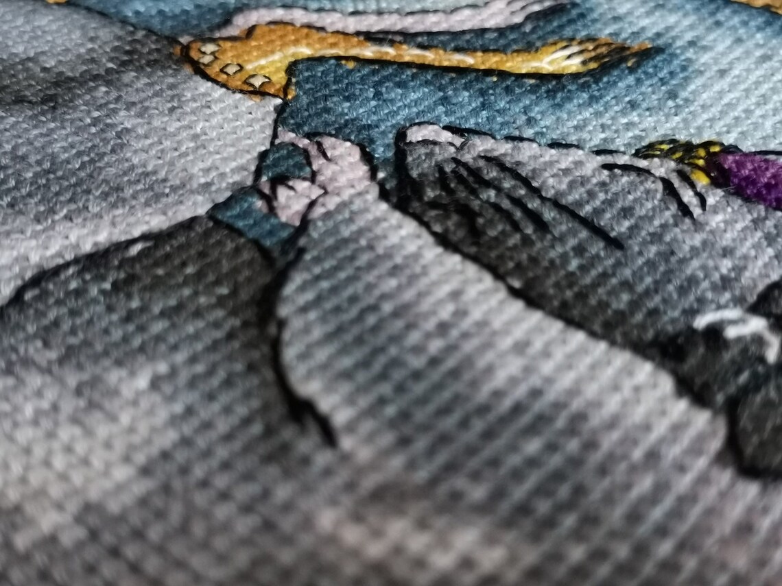 Christmas Rat Cross Stitch Pattern Steampunk Rat Pattern PDF - Etsy