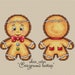 Gingerbread Man Cross Stitch Pattern Cute PDF Pattern Christmas ...