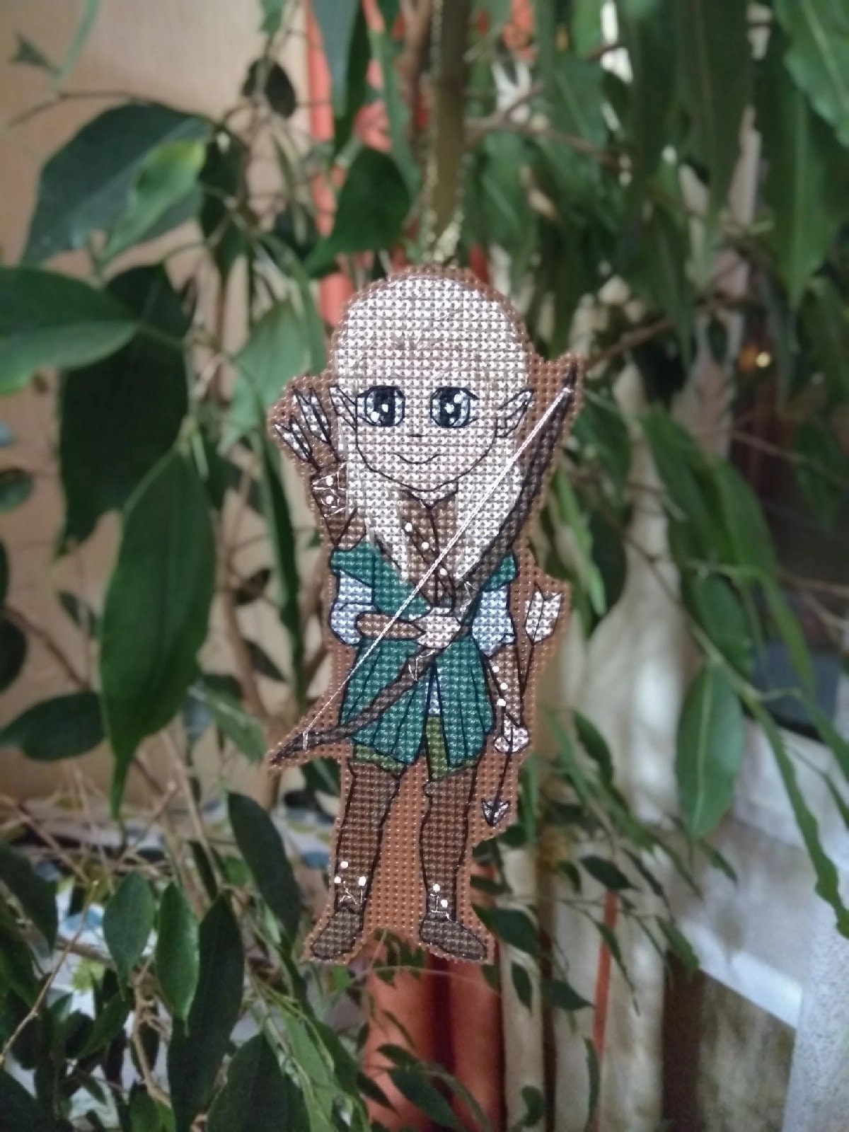 Elven Archer Cross Stitch Pattern Elf Pattern Fantasy Pattern - Etsy