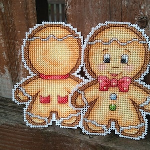 Gingerbread Man Cross Stitch Pattern Cute PDF Pattern Christmas ...