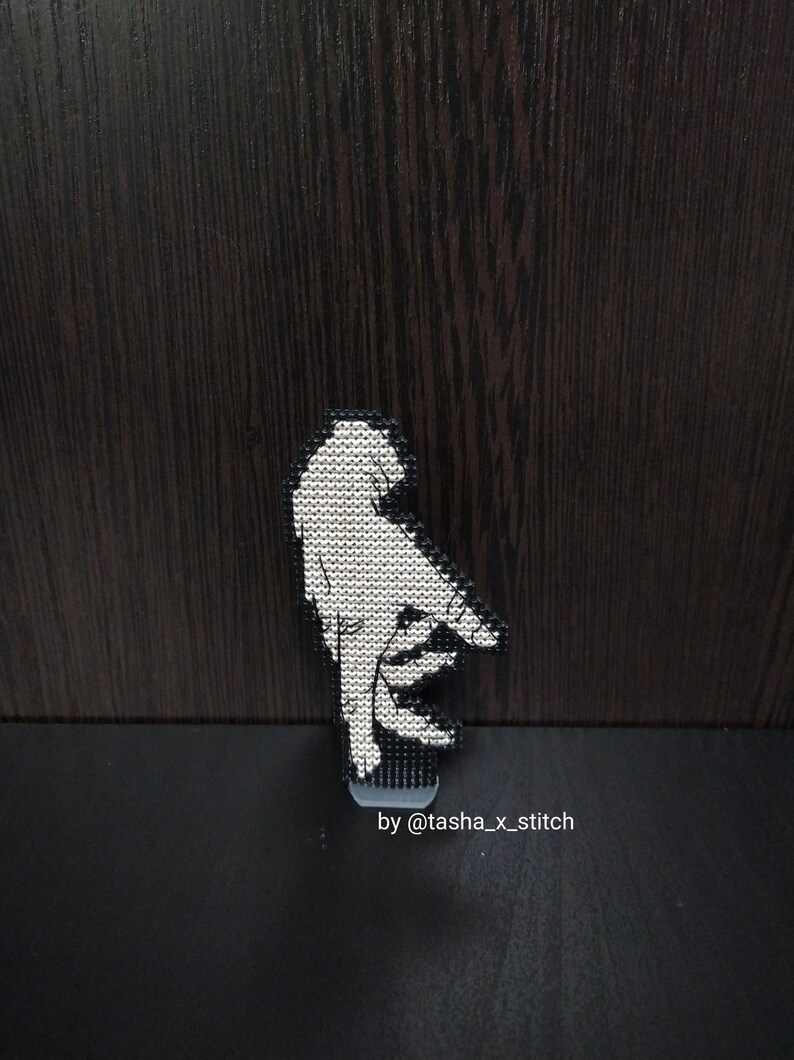 Thing Cross Stitch Pattern Hand Pattern Hand Palm PDF Pattern - Etsy