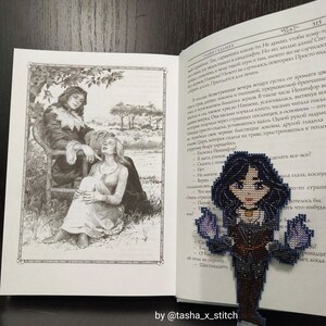 Yennefer Cross Stitch Pattern the Witcher Pattern Sorceress PDF Pattern ...