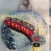 Polar Express Cross Stitch Pattern, Christmas Train Ornament (PDF ...