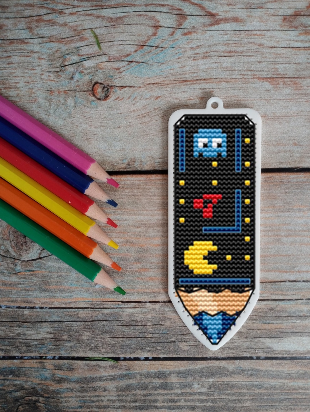 Pac-man Cross Stitch Pattern Video Game Pattern Pencil PDF Pattern ...