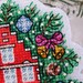 Christmas House Cross Stitch Pattern Christmas Pattern House Embroidery ...