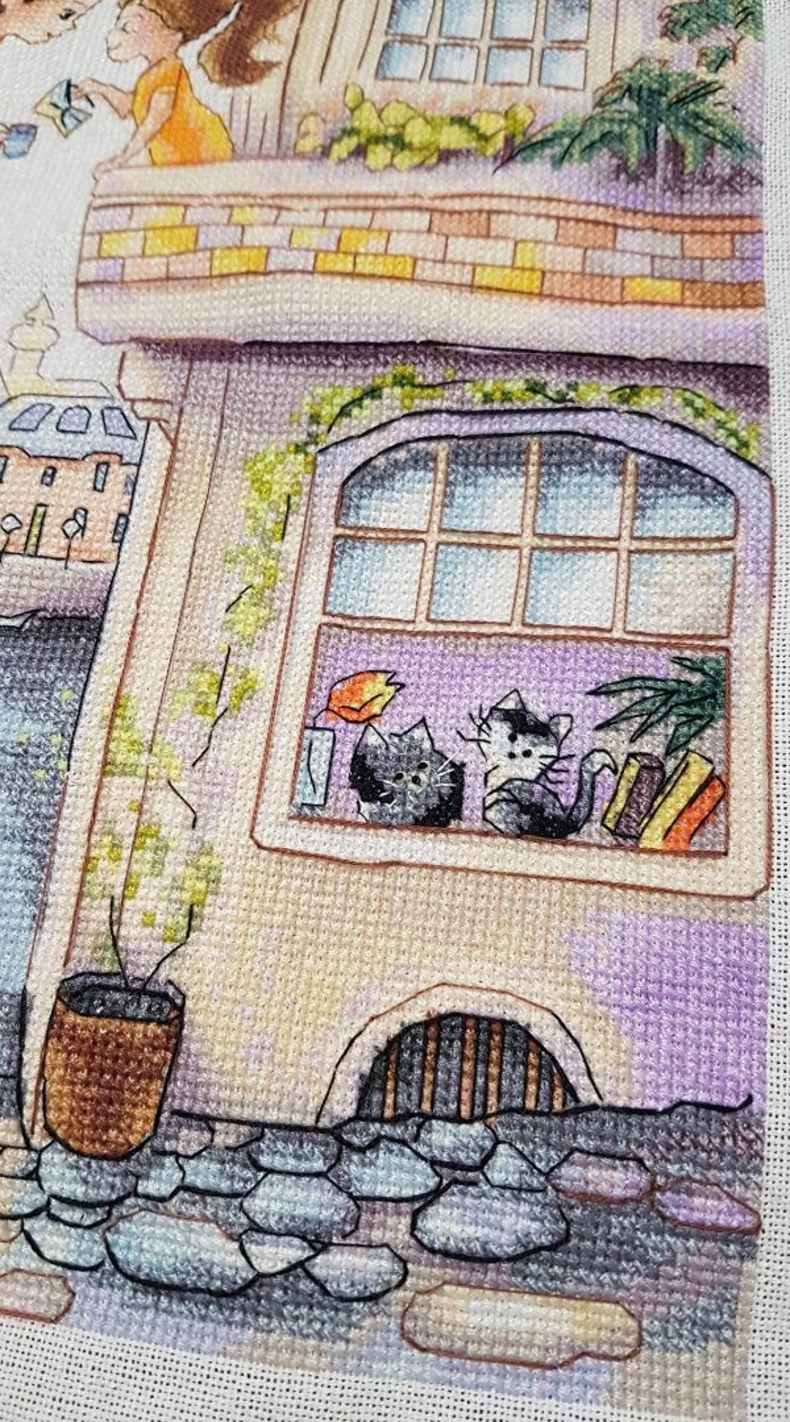 Couple Cross Stitch Pattern Love Pattern Cityscape PDF Pattern - Etsy