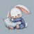 Funny Rabbit Cross Stitch Pattern Cartoon PDF Pattern Bunny Embroidery ...