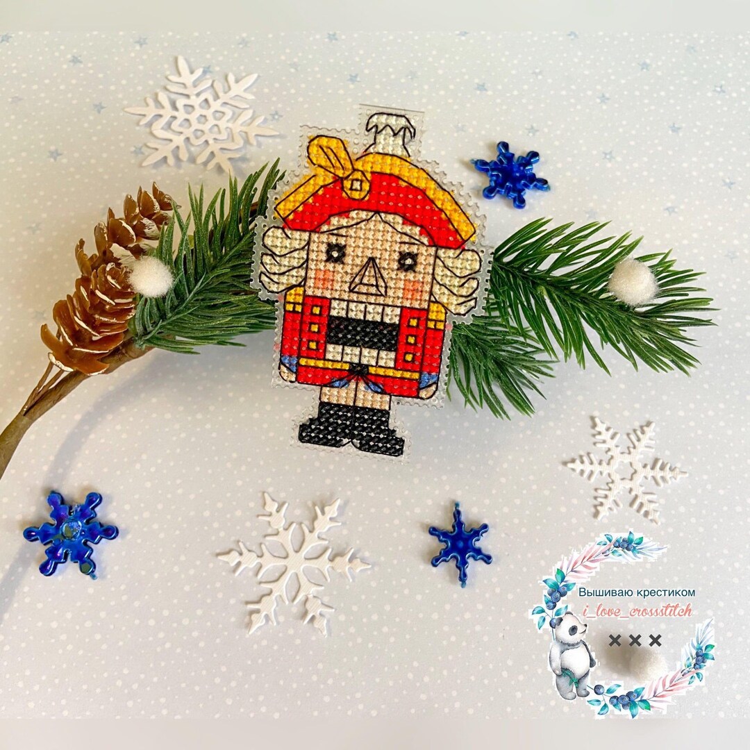 Christmas Nutcracker Cross Stitch Pattern Christmas Toy Pattern ...