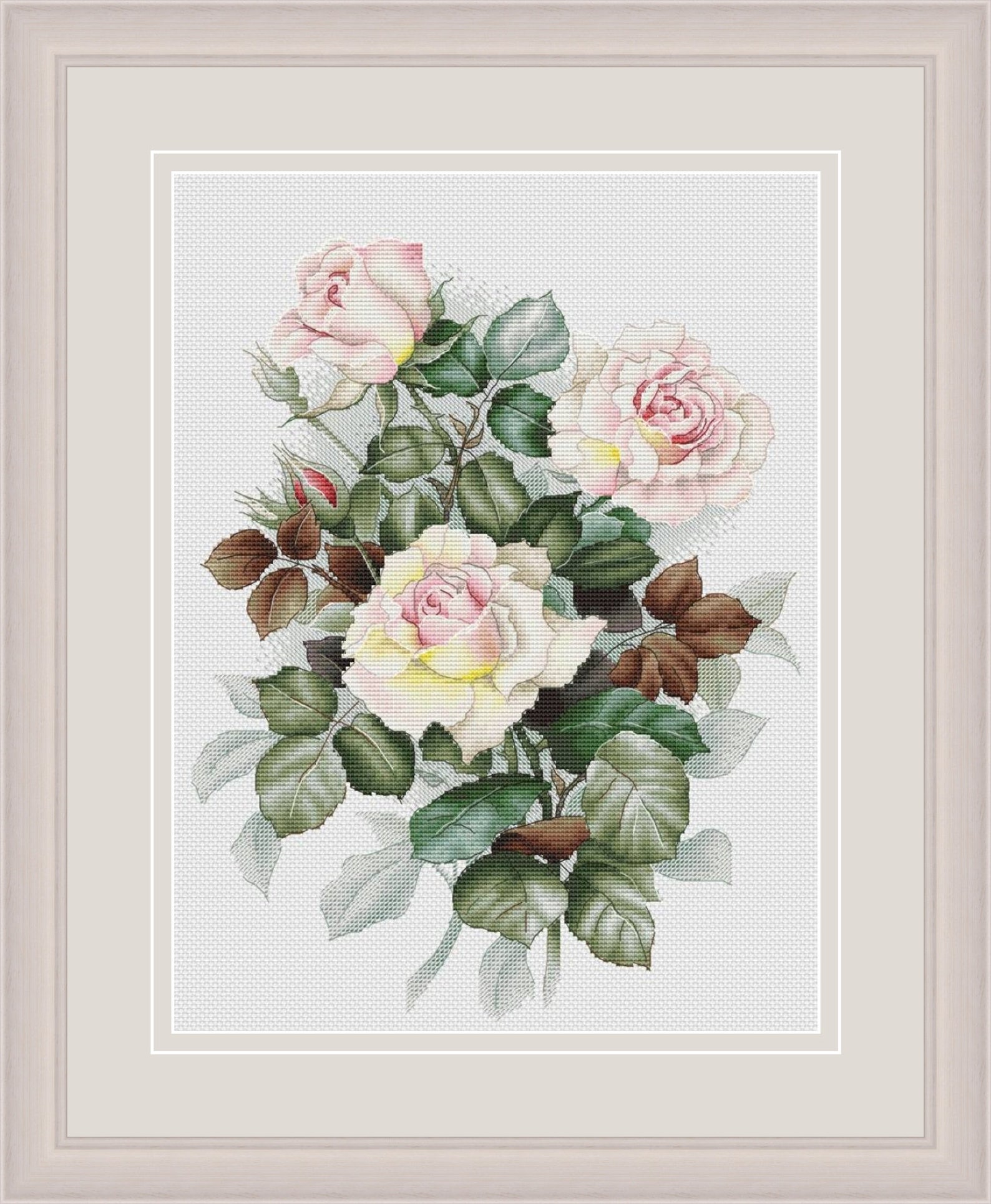 Roses Cross Stitch Pattern Flowers Pattern Floral PDF Pattern - Etsy
