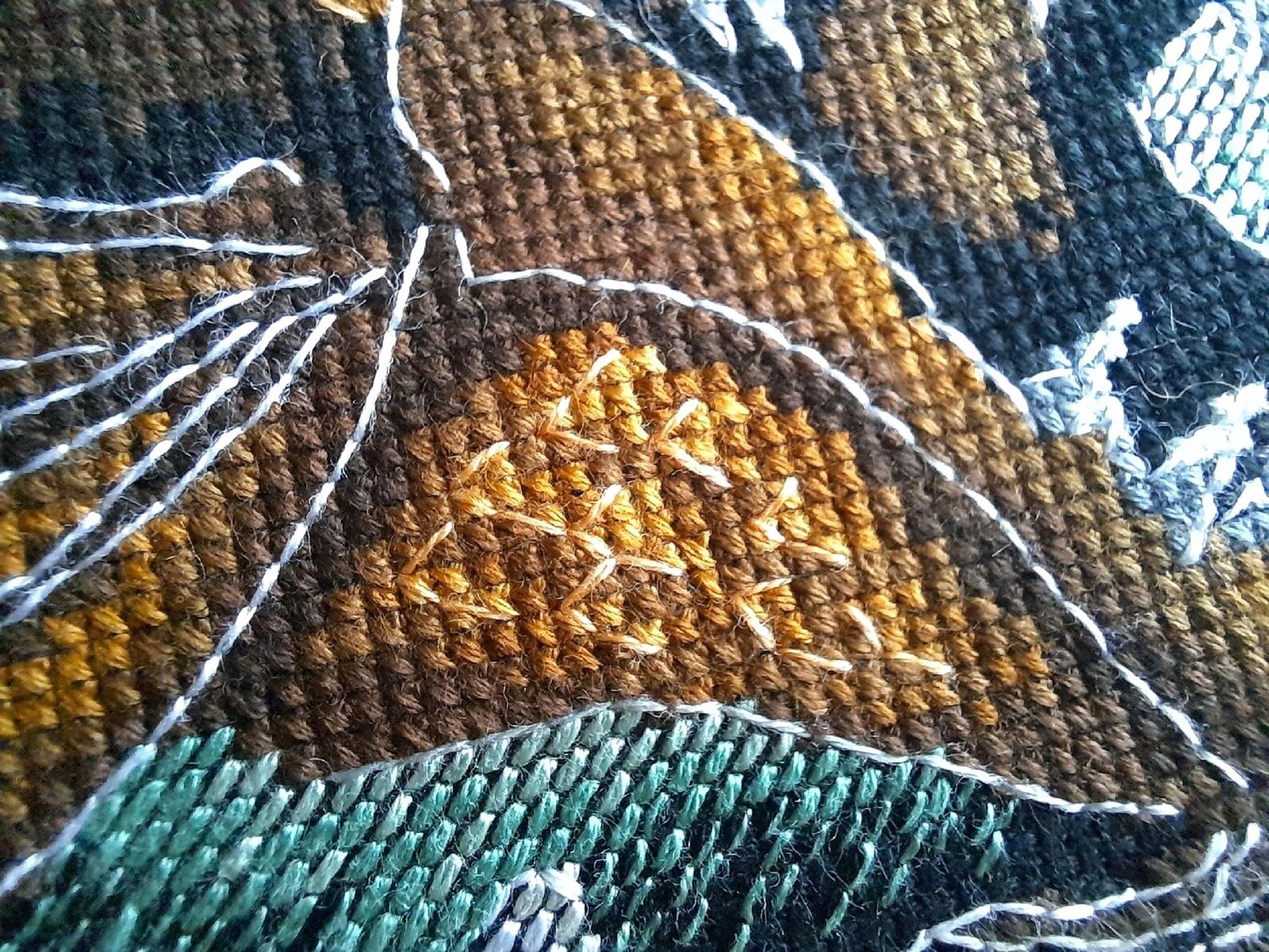 Angler Fish Cross Stitch Pattern: Scary Deepwater Seadevil Embroidery ...