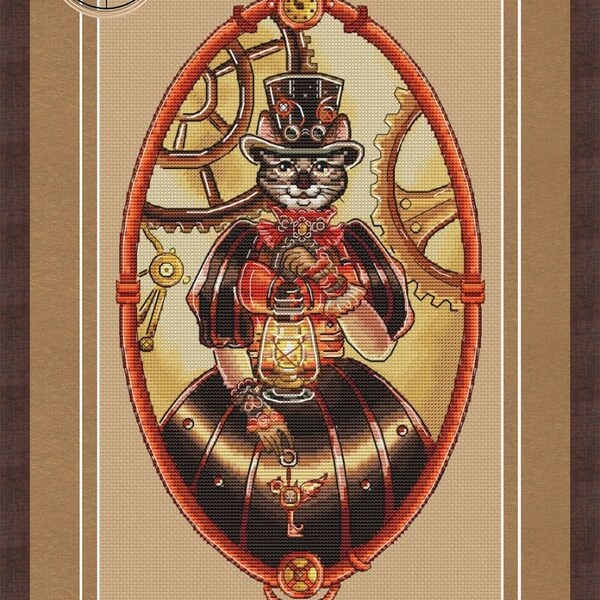 Steampunk Cross - Etsy