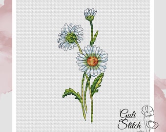Sunflowers Cross Stitch Pattern Floral Pattern Flowers Embroidery ...