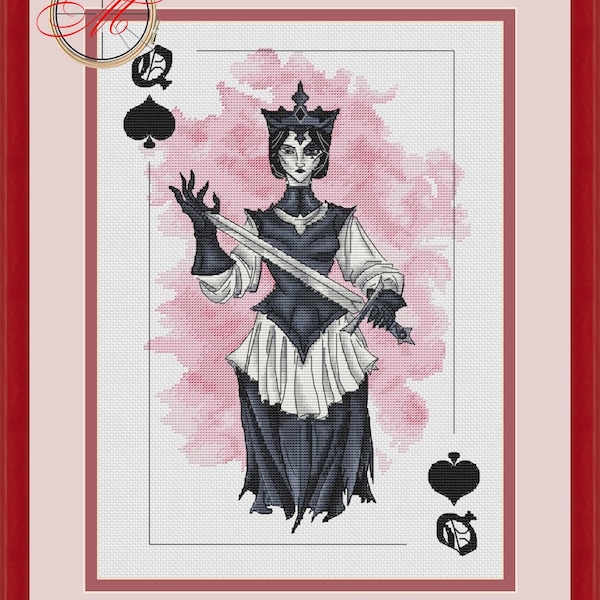 Playing Card Cross Stitch Patterns - Etsy