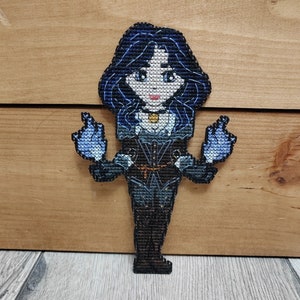 Yennefer Cross Stitch Pattern the Witcher Pattern Sorceress PDF Pattern ...