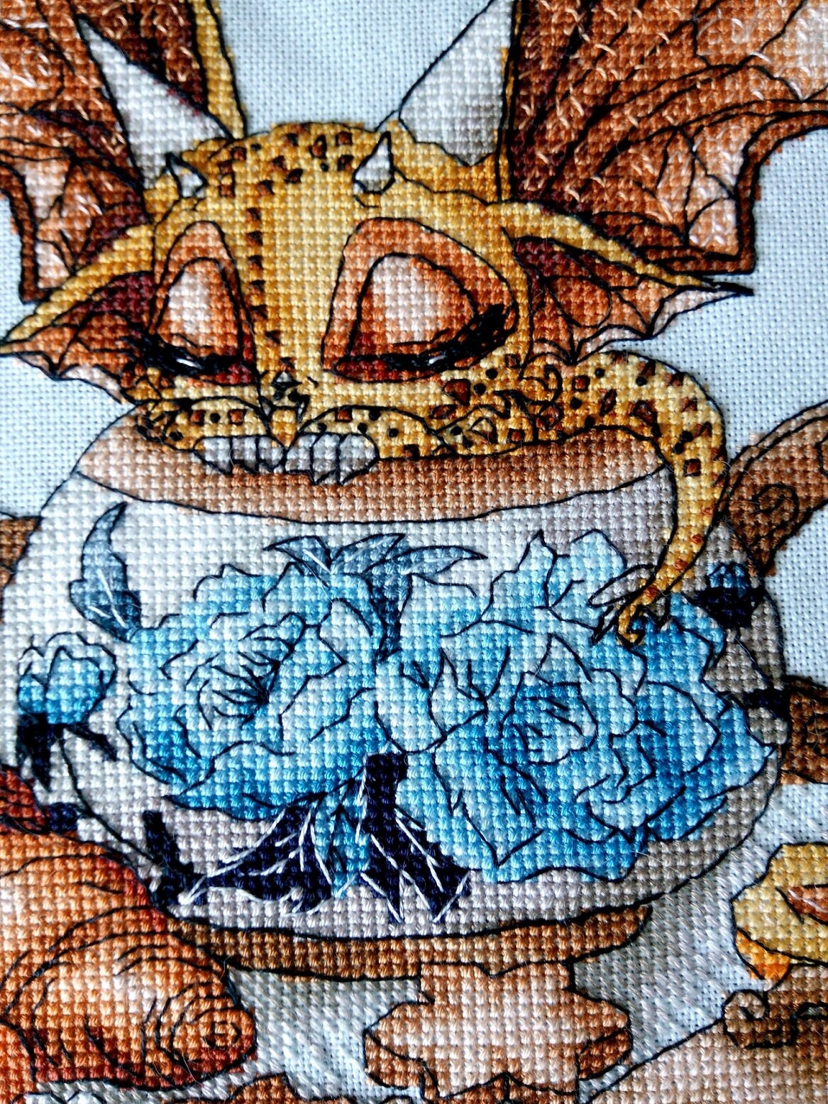 Sleepy Dragon Cross Stitch Pattern Cute Dragon Pattern Cookies - Etsy