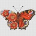 Red Butterfly Cross Stitch Pattern Butterfly PDF Pattern - Etsy