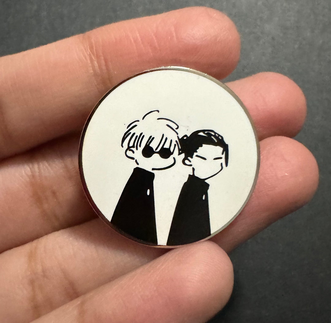 JJK Gojo and Geto Meme Pin - Etsy