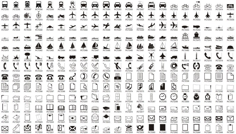 5200+ Sammlung Vektorgrafiken - Icons Piktogramme Symbole ...