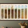 Minimalist Soil Profile Art Print: Modern Geology Illustration (digital ...