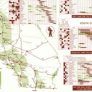California Guide for Farm Workers, California Crops Areas and Season of ...