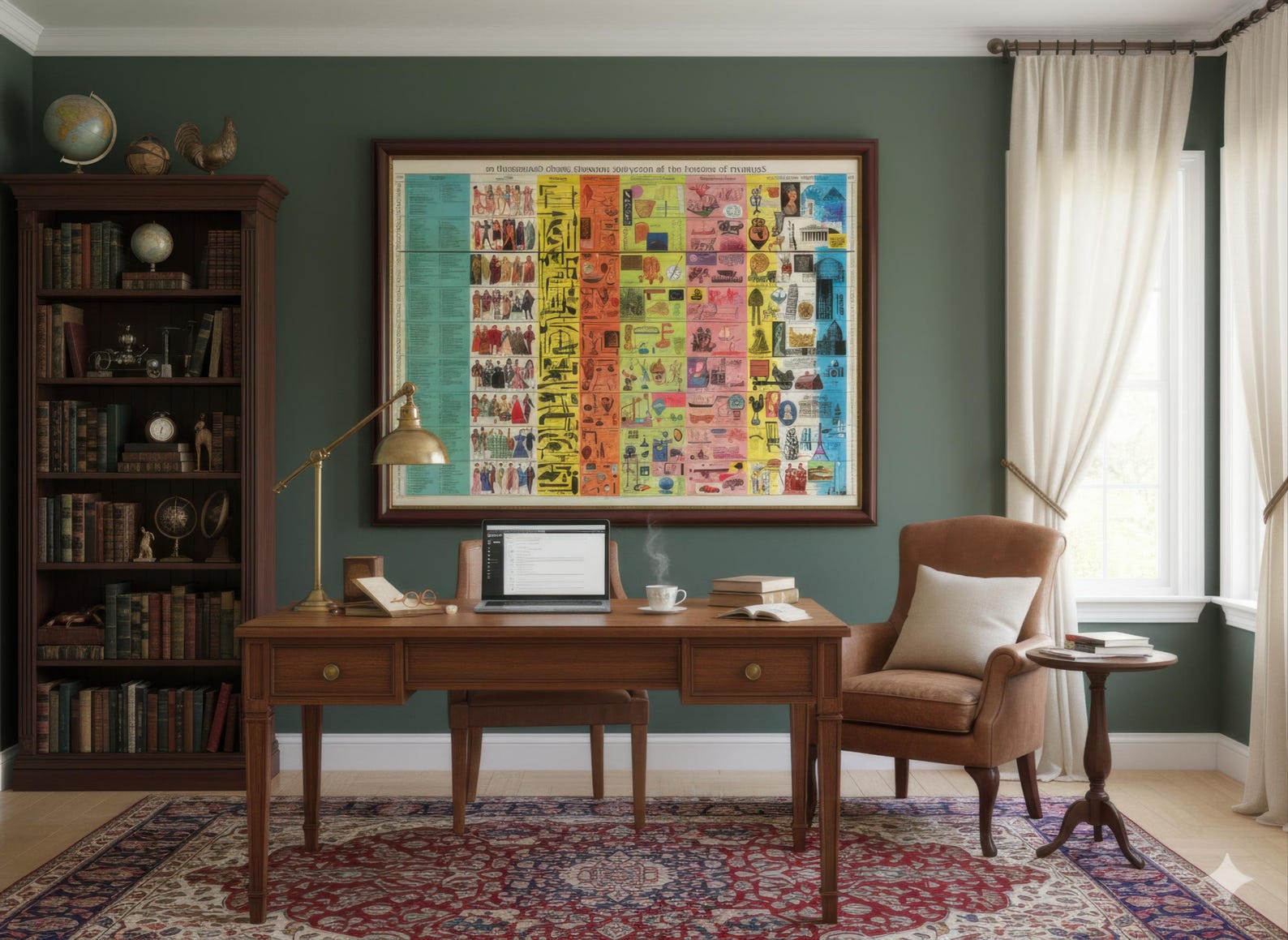 Chronological Timeline of the History of Mankind, History Wall Art ...