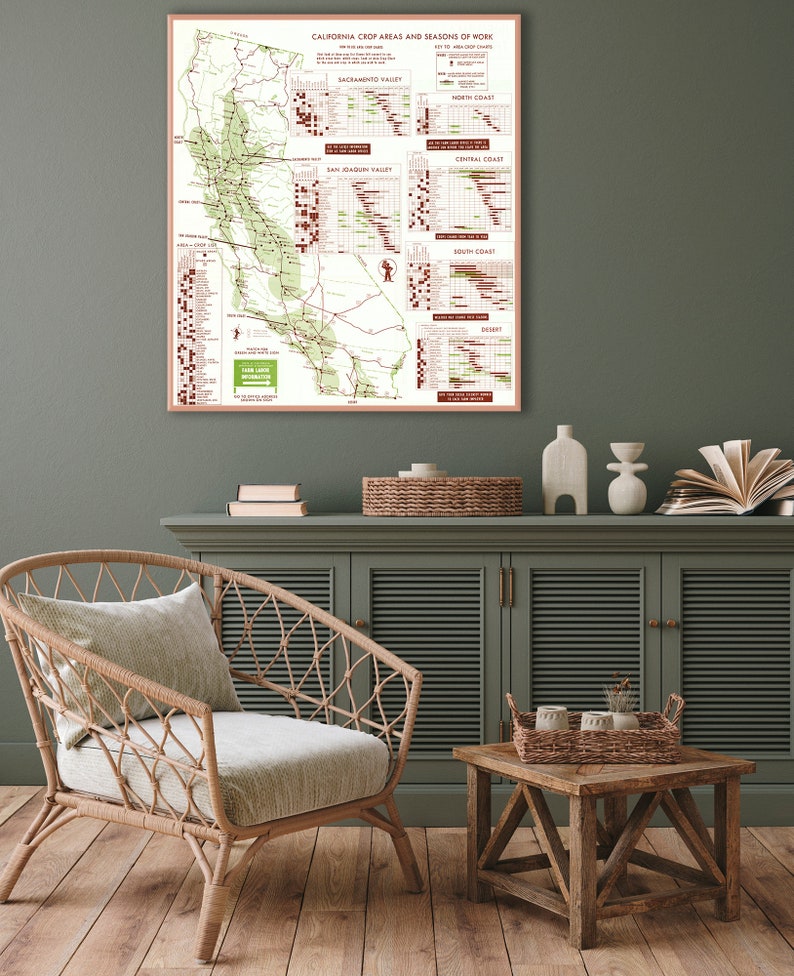 California Guide for Farm Workers, California Crops Areas and Season of ...