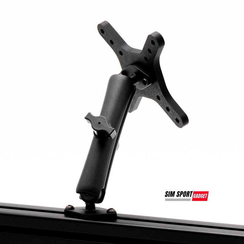 VESA Mount With Heavy-duty 6" Arm for Sim Rig | Flight Aluminum Profile ...