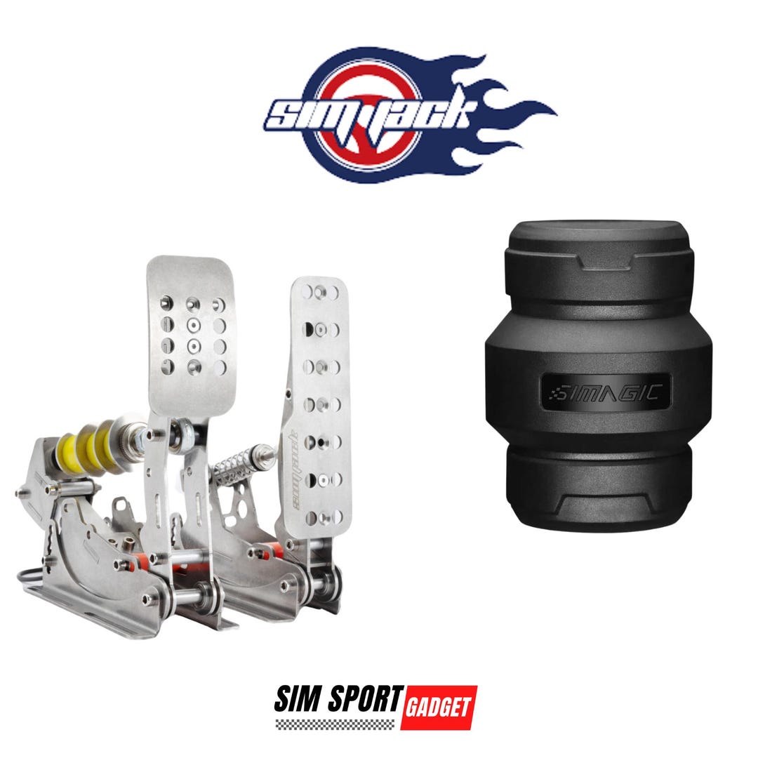 Simjack Ultimate Pedal Simagic P-HPR NEO Mount Adapter| Haptic Pedal ...