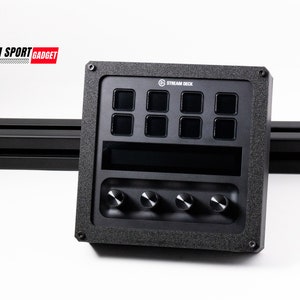 Stream Deck Plus Enclosure With Adjustable Mount for Profile Sim Racing ...