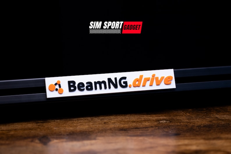 Beamng.drive 3D Logo Art Decor for Sim Racing - Etsy
