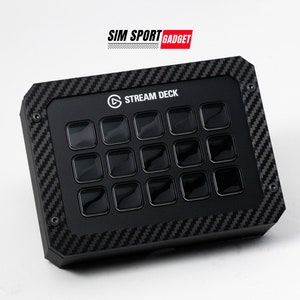 Stream Deck Enclosure With Adjustable Mount for Sim Racing Flight Rig ...