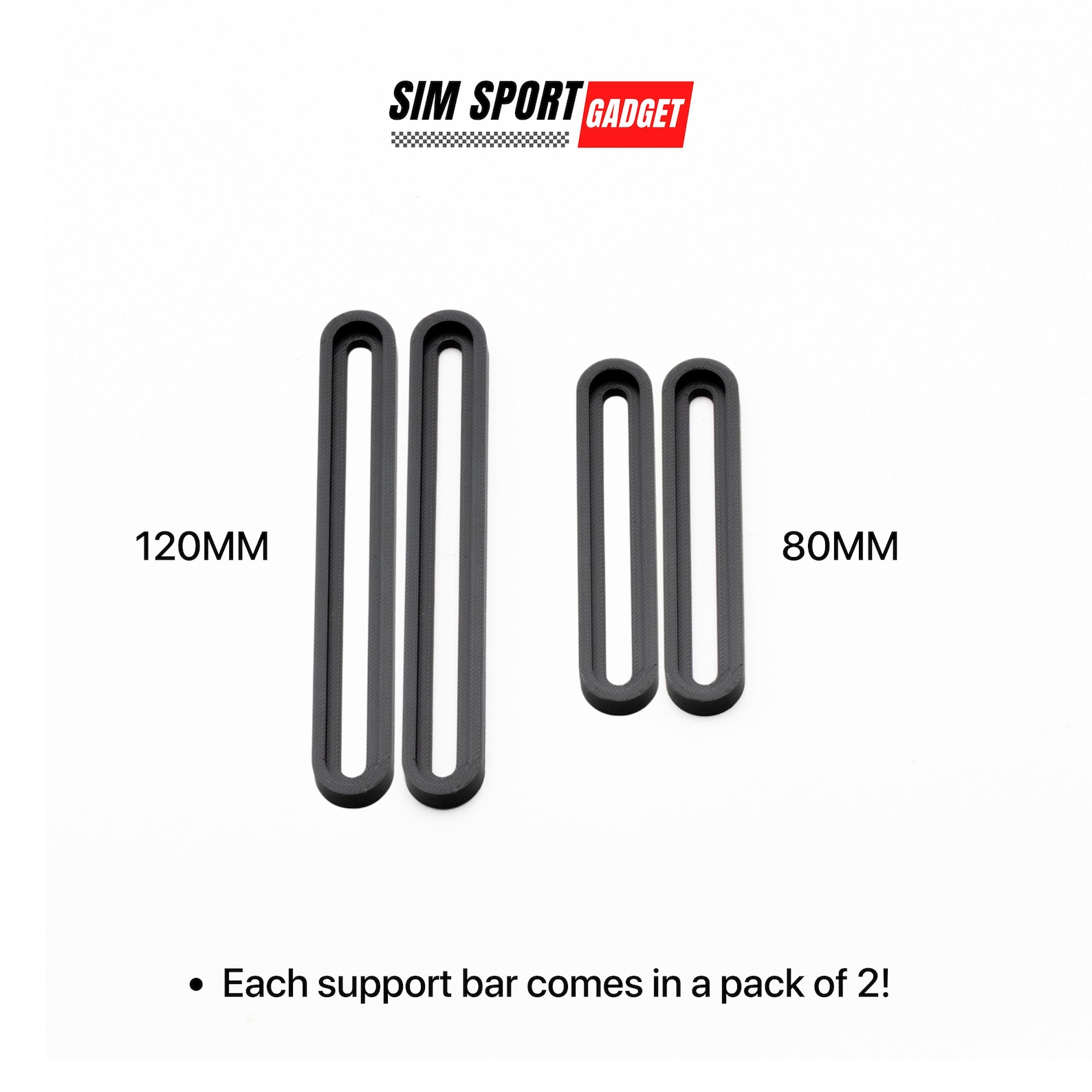 Sim Racing Wheel Deck Adjustment Support Bar 2-pack - Etsy