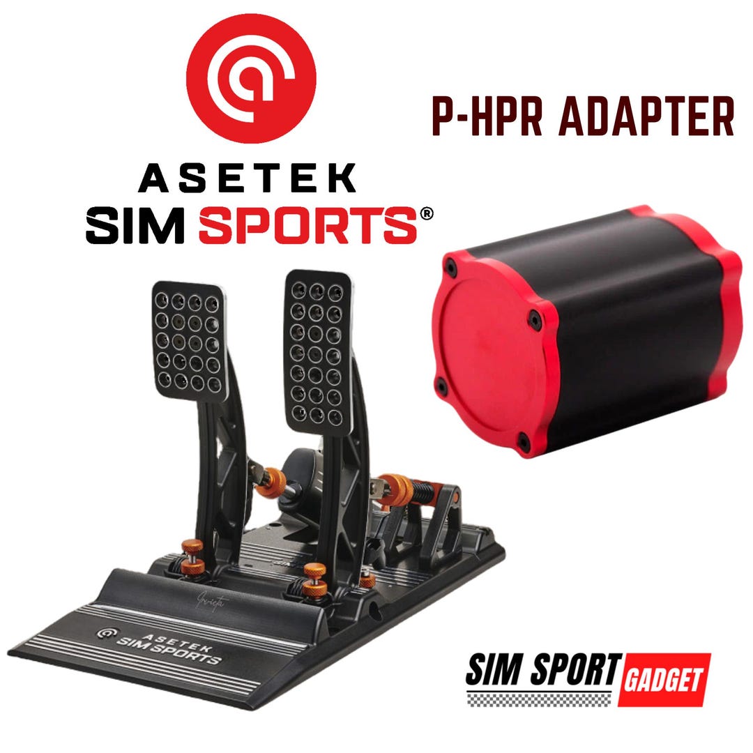 Asetek Invicta Forte La Prima Pedal Simagic P-HPR Mount Adapter| Haptic ...