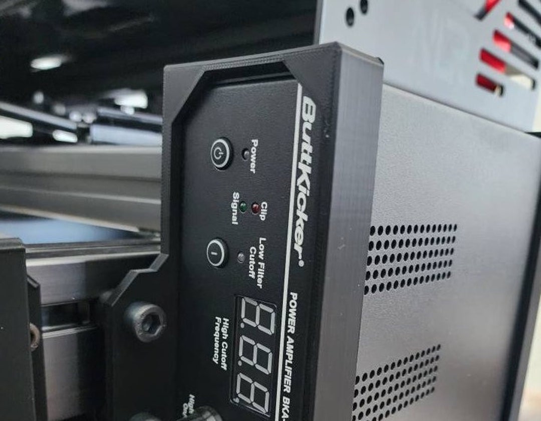 Buttkicker Gamer Plus / Pro Amplifier Power Brick Holder for Sim Racing ...