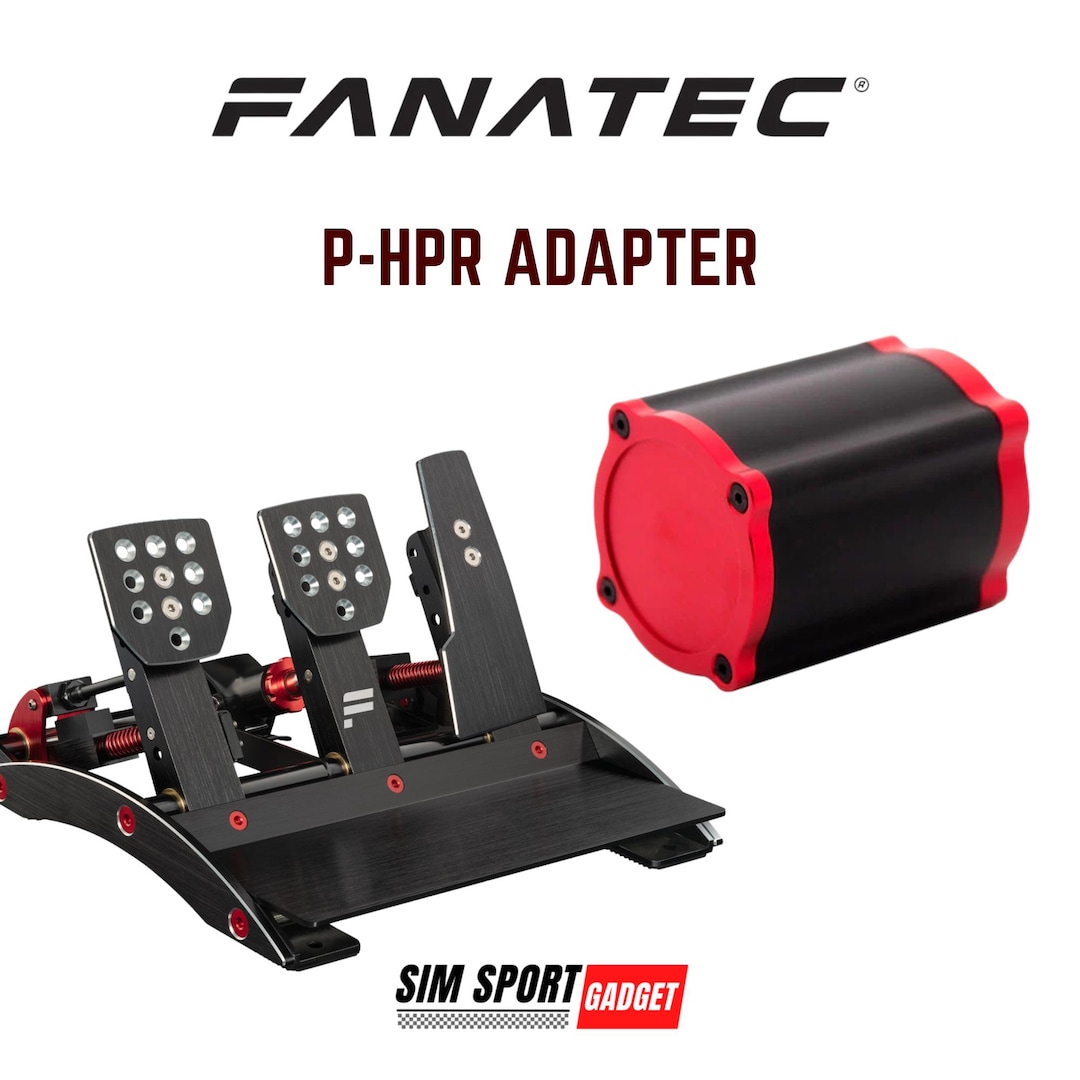 Fanatec Clubsport V3 Pedal Simagic P-HPR Mount Adapter| Haptic Pedal ...