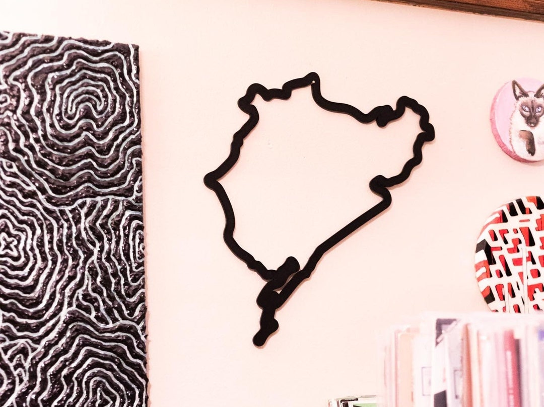 Acrylic Formula One Race Track Decor Wall Art Desk Decor - Etsy