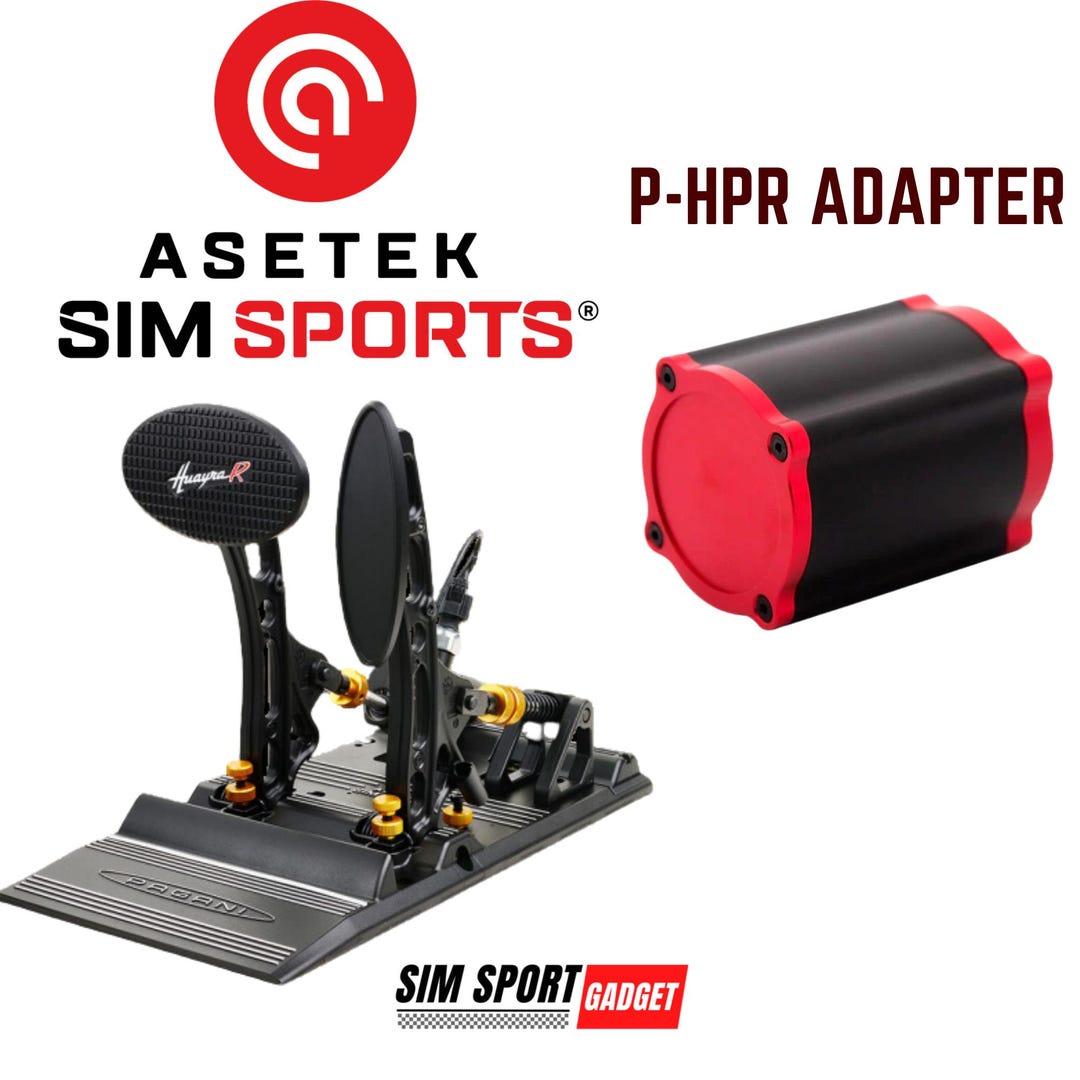 Asetek Pagani Pedal Simagic P-HPR Mount Adapter| Haptic Pedal Reactor ...
