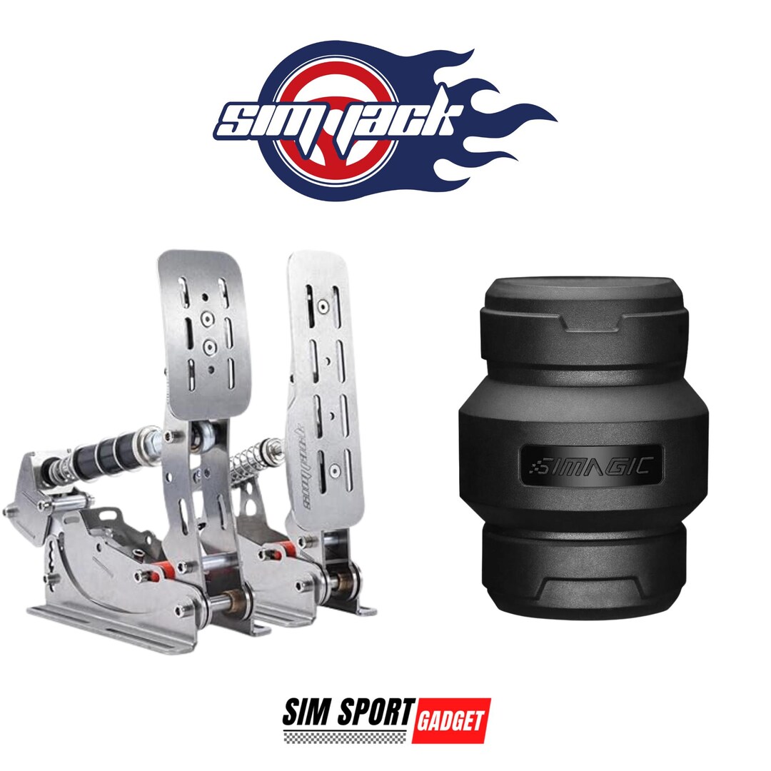 Sim Jack Pro Pedal Simagic P-HPR NEO Mount Adapter Haptic Pedal Reactor ...