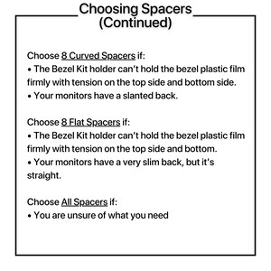 Asus Bezel Free Kit 32 Inch Monitor Adapter Curved and Flat Monitor ...