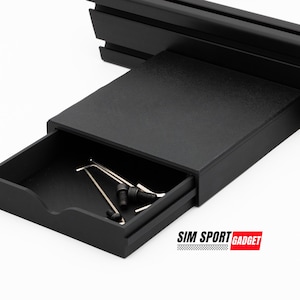 Mouse Pad With Storage for Sim Racing Rig | Flight Simulator - Etsy
