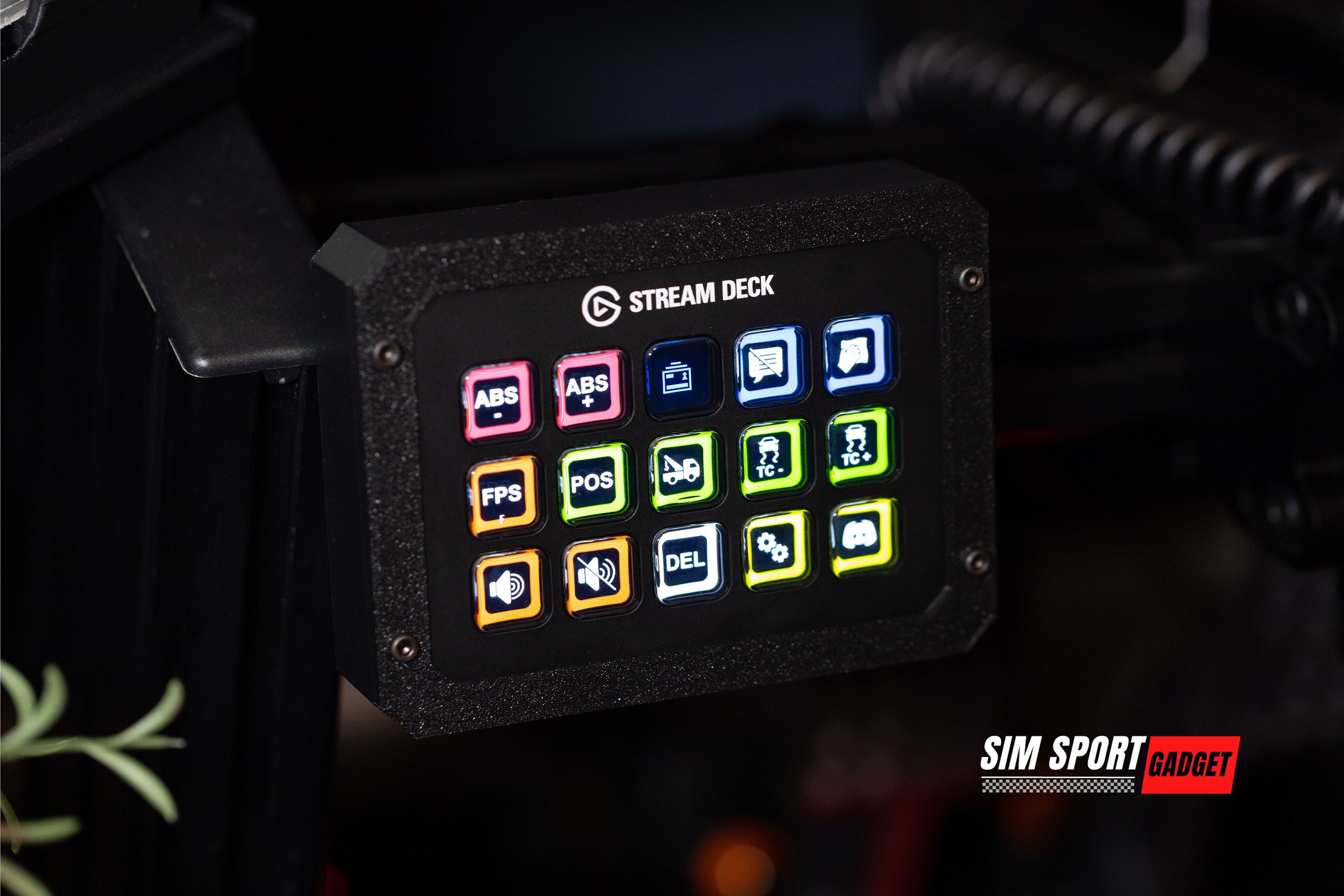 Stream Deck Enclosure With Adjustable Mount for Sim Racing Rig - Etsy UK