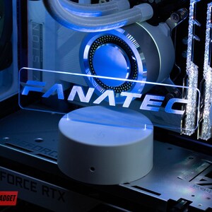 RGB Logo Light for Sim Racing Rig | Decoration | PC Case | - Etsy