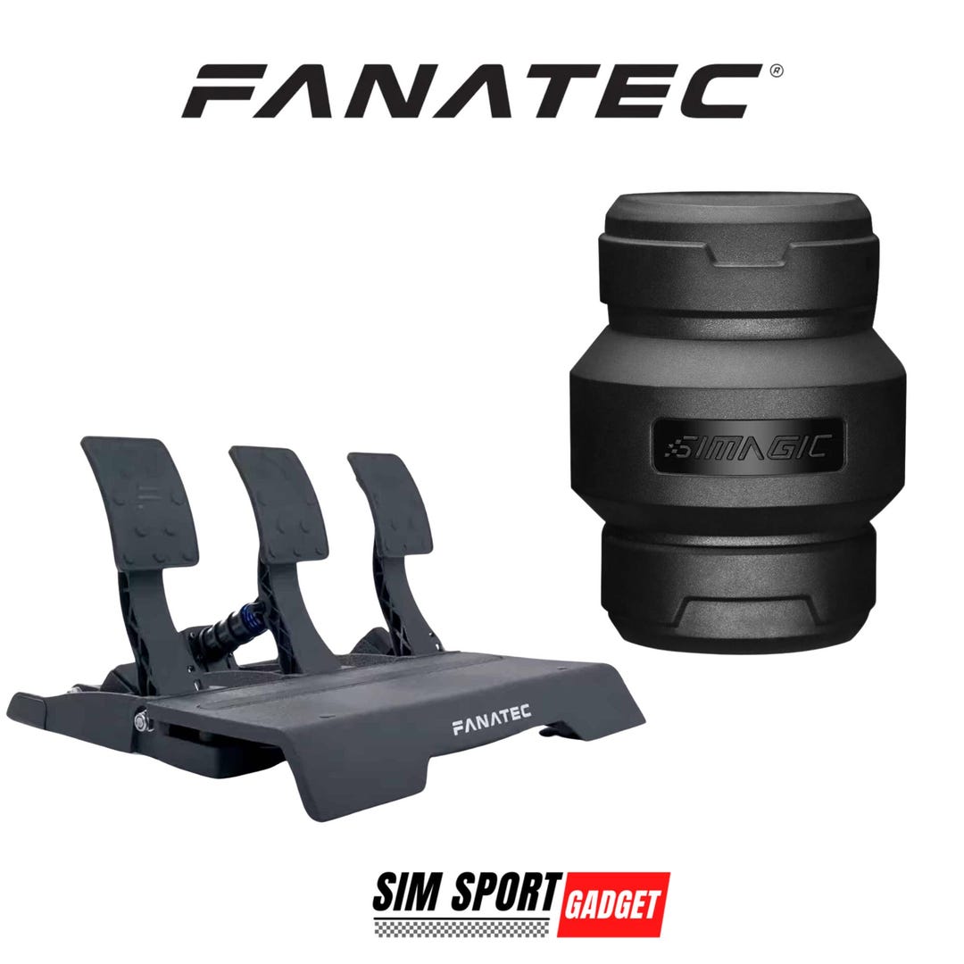 Fanatec Elite V2 Pedals Simagic P-HPR NEO Mount Adapter| Haptic Pedal ...