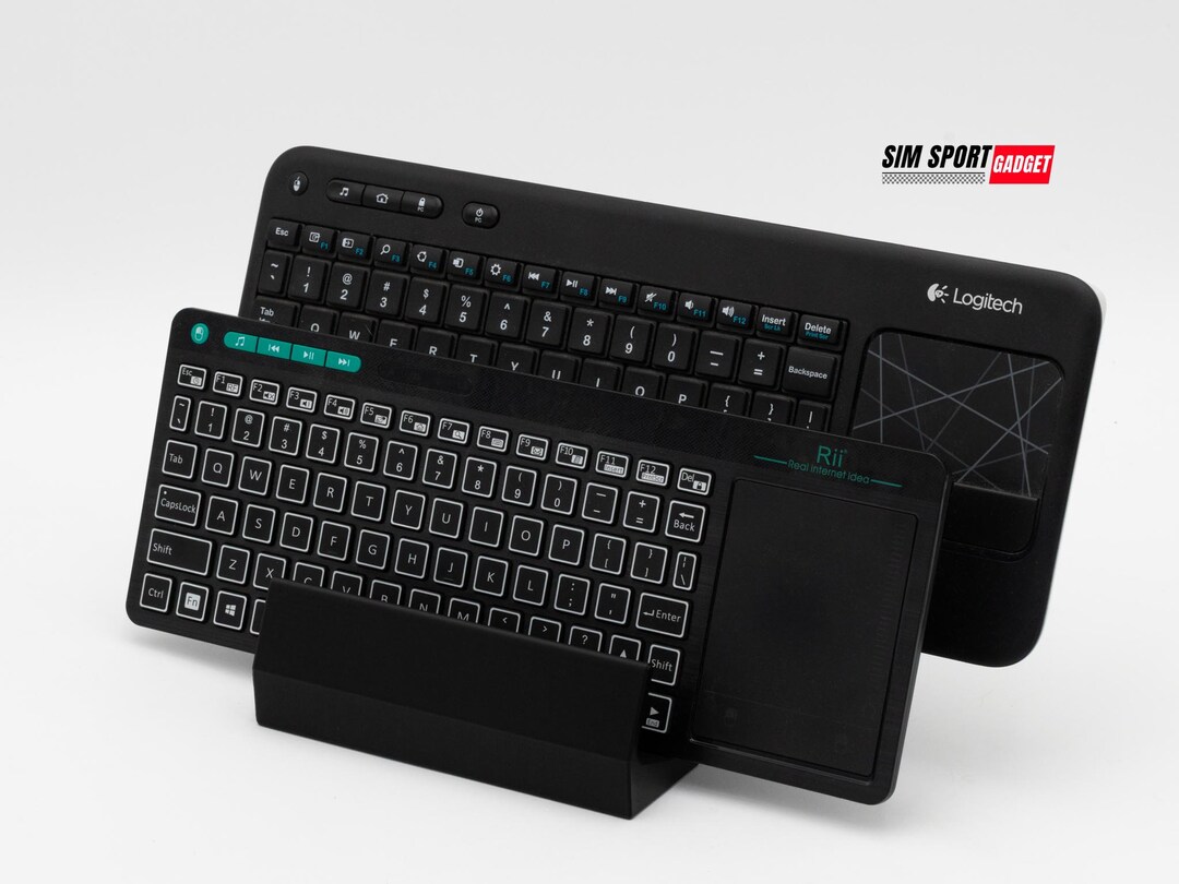 Dual Keyboard Holder for Desks | Shelves | Home | Office | Collectors ...
