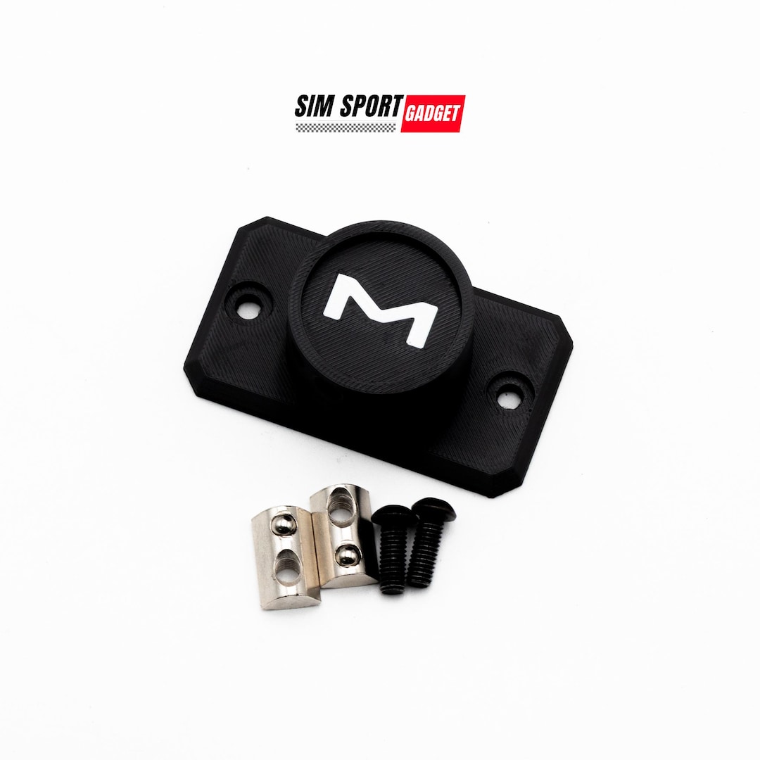 Profile Wheel Mount for Moza Quick Release With Optional Logo | Sim Rig ...