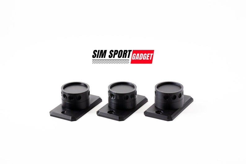 3-pack Wall Mount for Moza / Simagic / NRG / Cammus | Aluminum Profile ...
