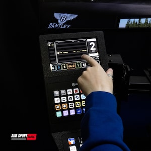 6.8 Inch Touchscreen With Stream Deck XL and Plus Triple Mount Console ...