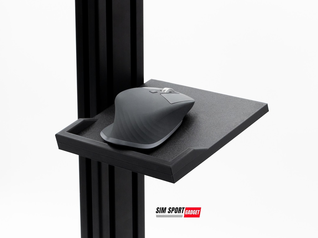 Mouse Pad With Rail for Sim Racing Rig - Etsy