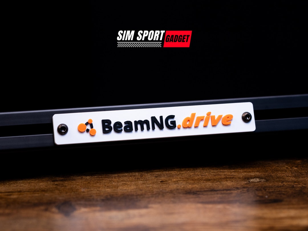 Beamng.drive 3D Logo Art Decor for Sim Racing - Etsy
