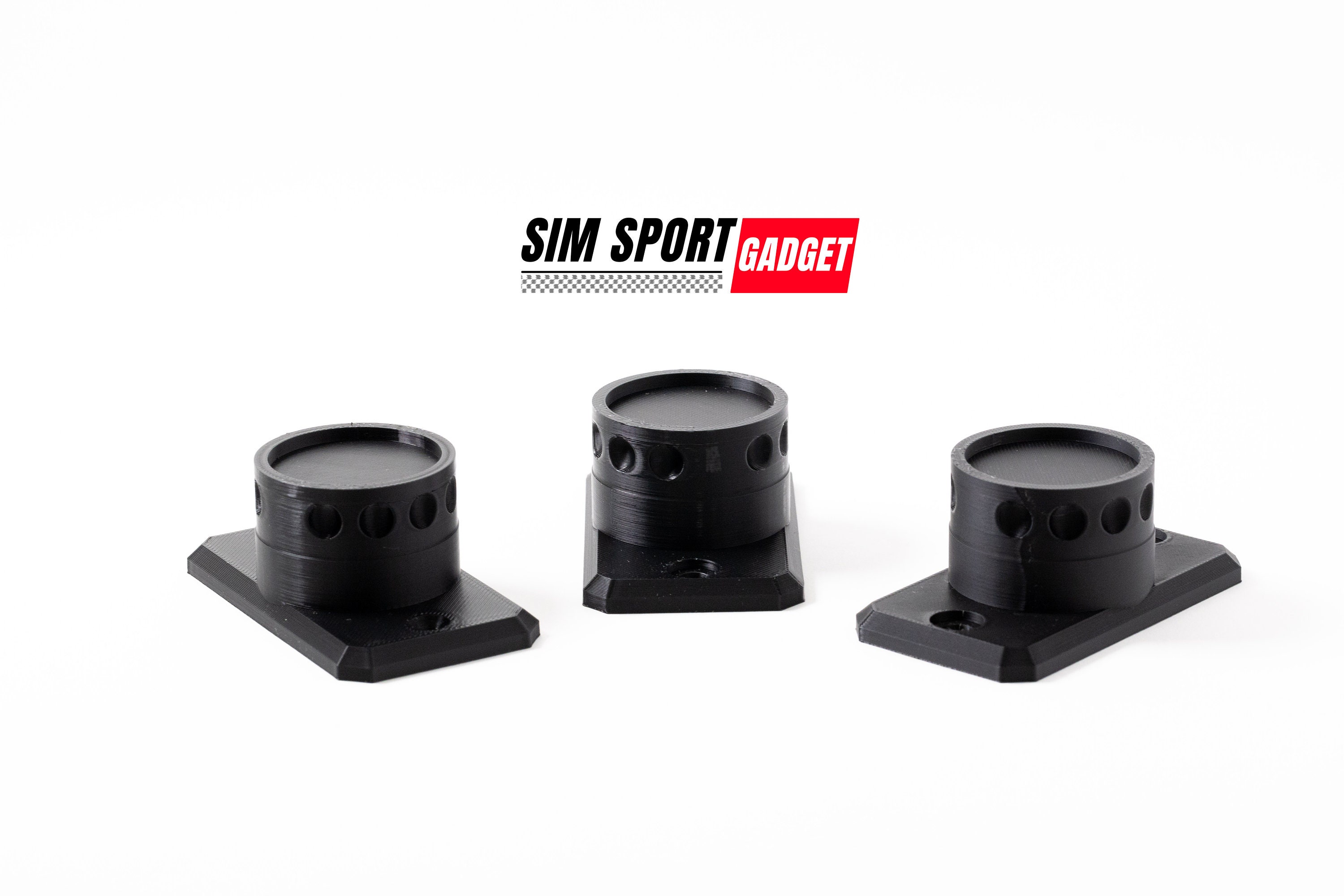 3-pack Wall Mount for Moza / Simagic / NRG / Cammus | Aluminum Profile ...